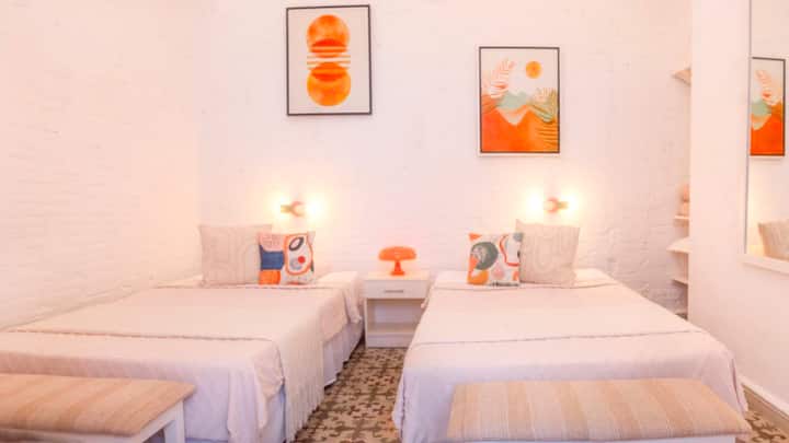 Chambre "Sol Y Palma" B&b éLectricité Solaire - Cuba