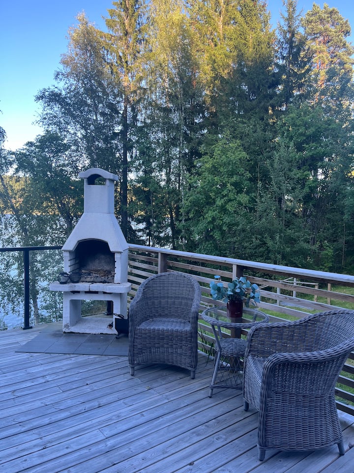 Hytte Ved Sjøen, Nærhet Til Liermoen - Kongsvinger