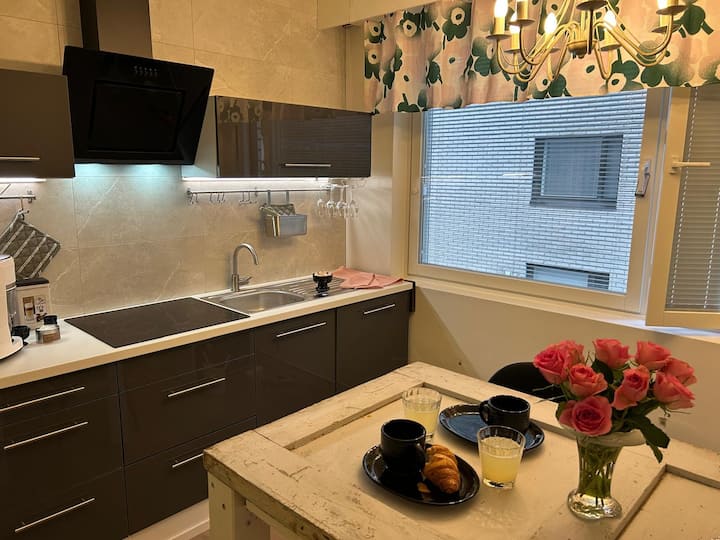 Rauhaisa Parvekekaksio Saunalla – Helppo Kulku - Kuopio