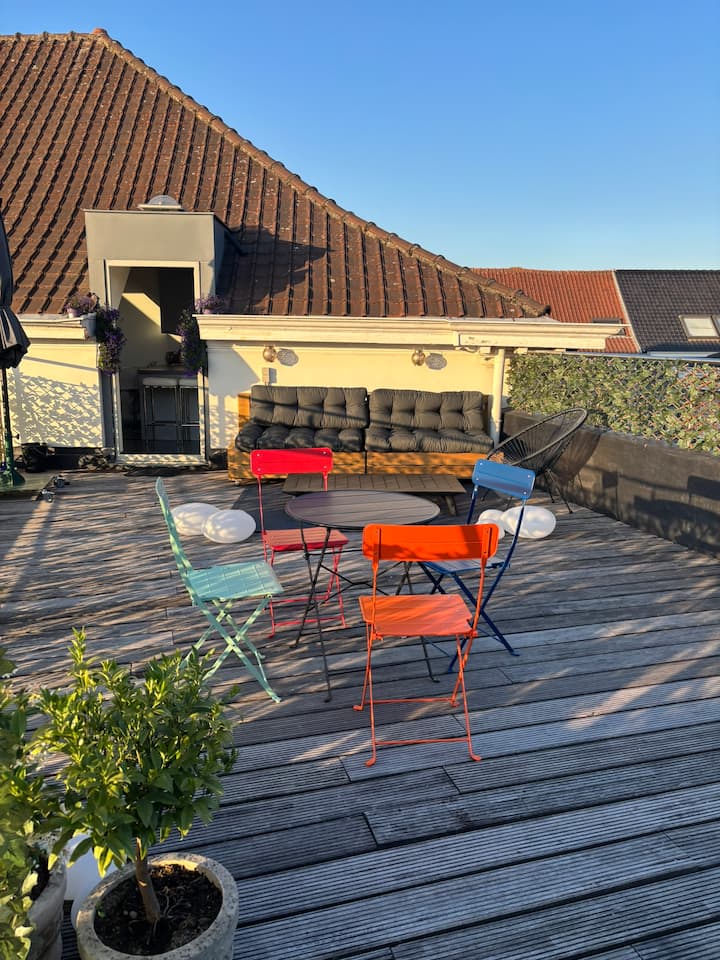Stijlvol Rooftop Appartement - Ghent