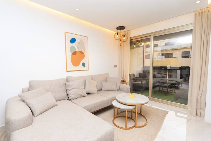 Appartement Cosy Avec Clim Et Wi-fi, Proche Marina - Tangier