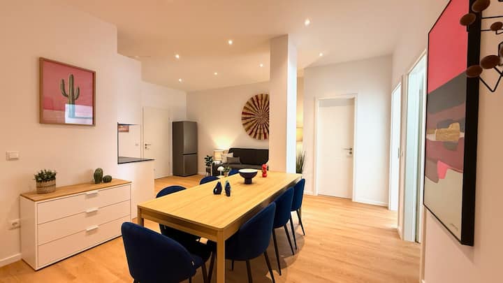 Beckhomes Munich K2: New, Big, Central 3br Apt - München