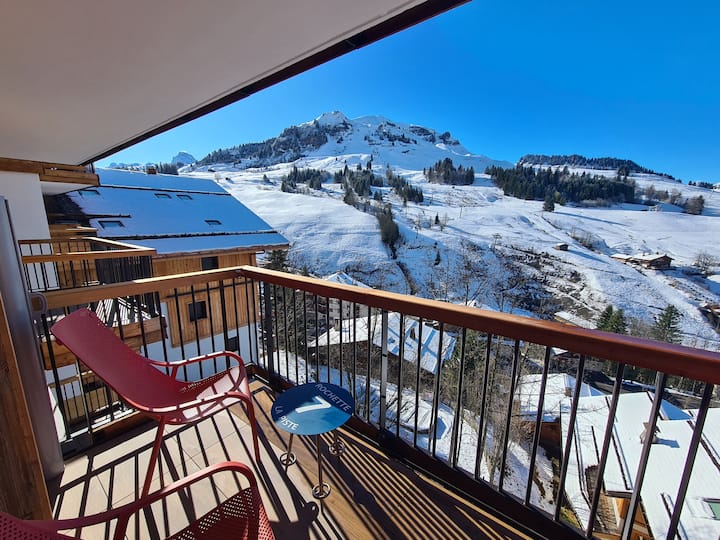 Appartement Neuf, Grand Balcon Et Vue Imprenable - Le Grand-Bornand