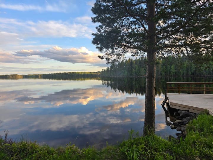 Hiskin Tupa — Peaceful Lakeside Retreat With Sauna - Kuopio