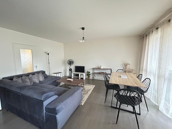 Grand Appartement Metz Balcon Proche Gare - Metz
