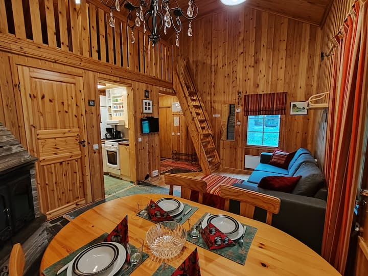 Cozy Ski-in, Ski-out Cabin - Lapland