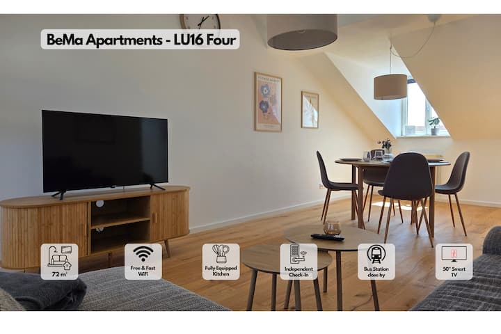 Lu16 Four Bamberg - Modern, Zentral Mit Terrasse - Bamberg