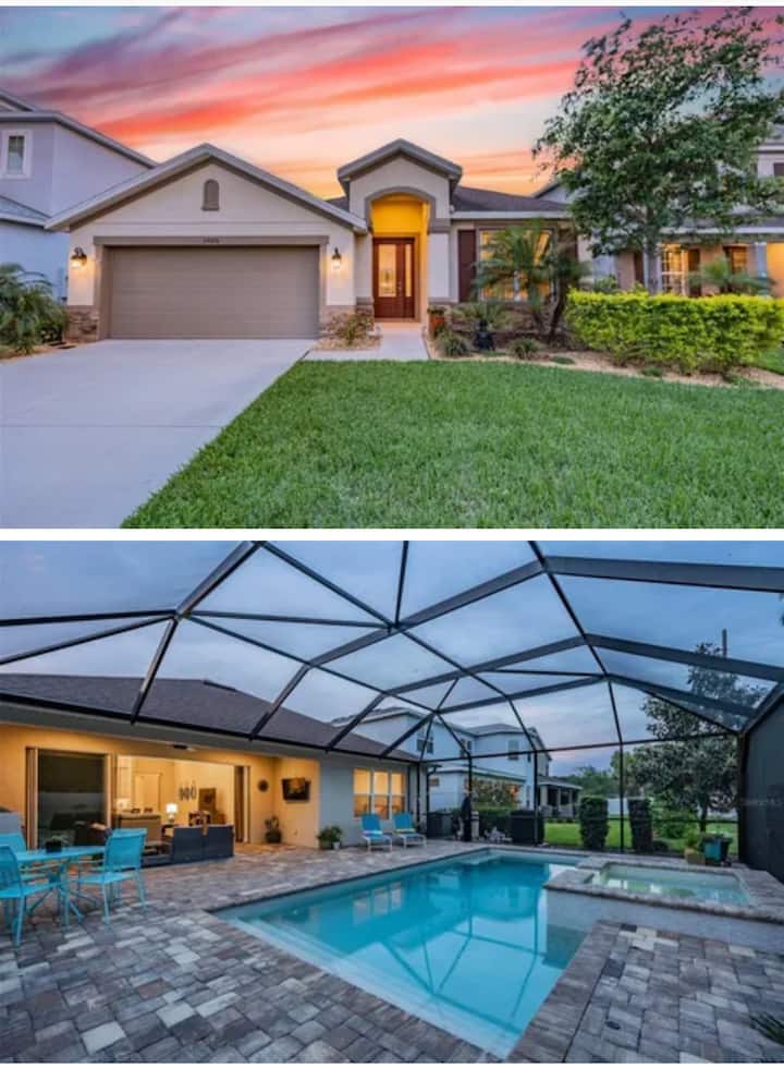 Luxury Wesley Chapel Pool Home - Wesley Chapel, FL