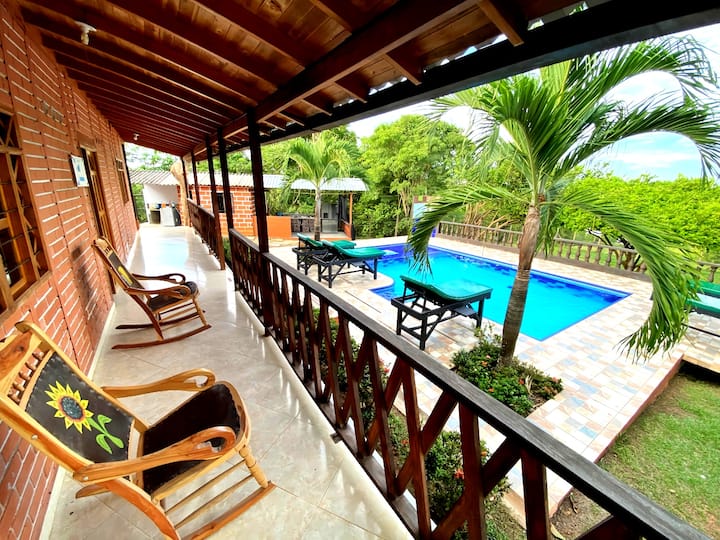 La Villa De Valentino Finca Privada Cerca Nápoles - 哥倫比亞