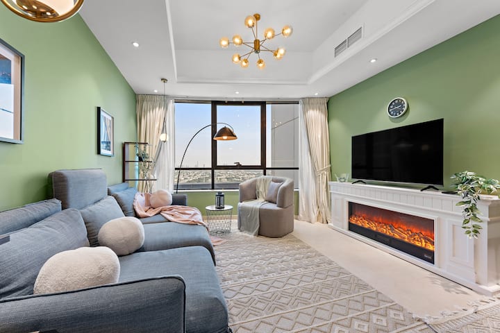 Modern Apt | Steps To Metro & Lake | Pool+parking - Verenigde Arabische Emiraten