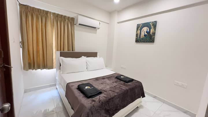 Bright & Airy 1bhk Ideal For Couples & Solo Trips7 - Hyderabad