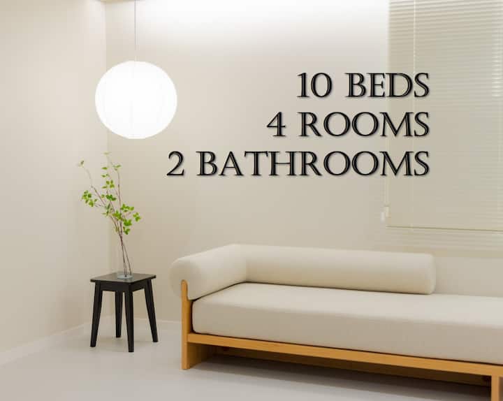 5 Min Busan Stn / One Bed Per Person / Entire 172㎡ - Busan