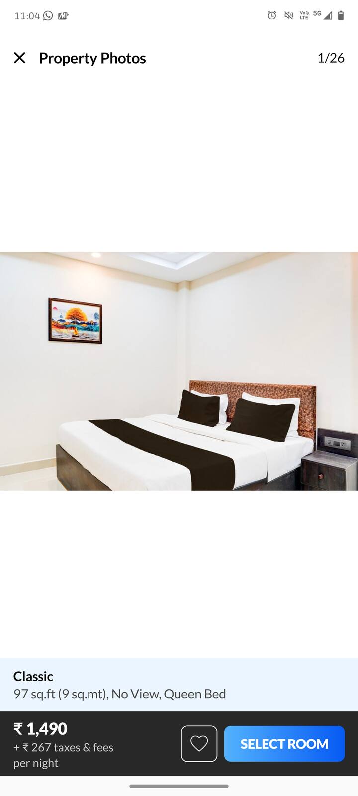 Hotel Check-in - Bhopal