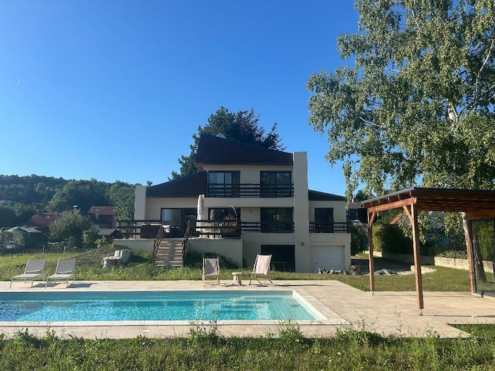 Les Clémencins, Maison Avec Piscine Et Jardin - Soissons