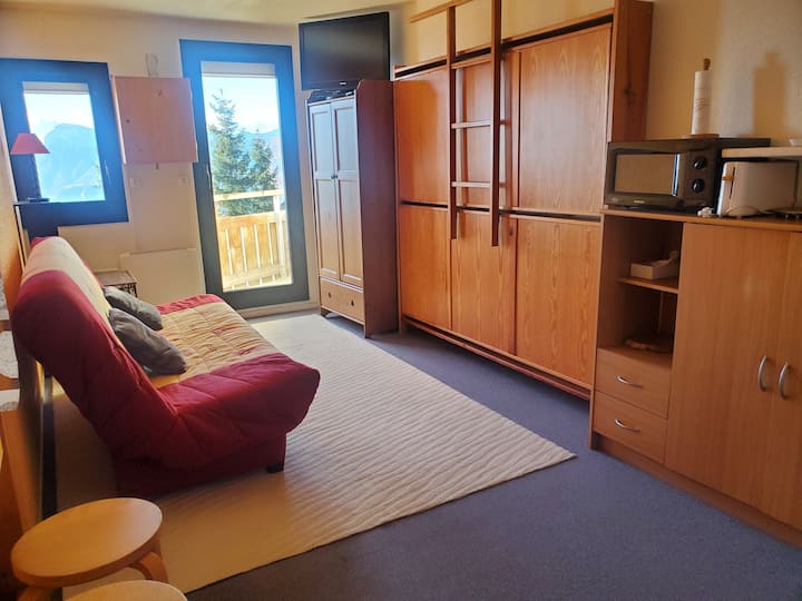 Studio Prapoutel Les 7 Laux 4 Personnes Belle Vue - Prapoutel