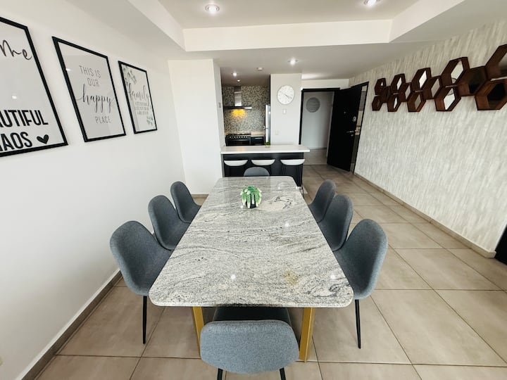 Alberca & Asadores/terraza/ Hermoso Depa/americana - Guadalajara