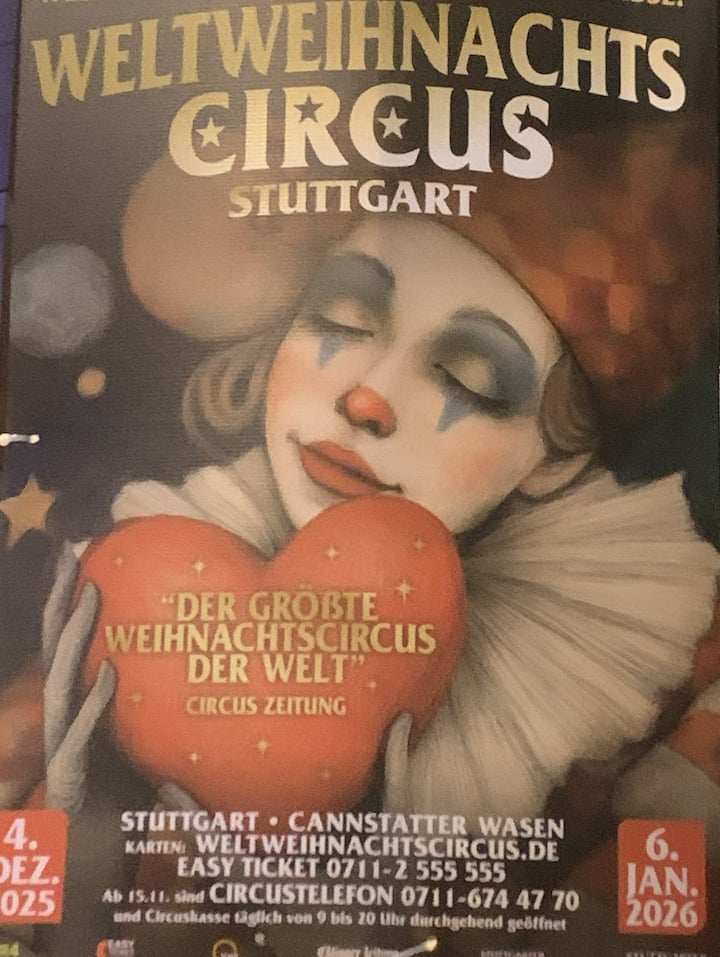 Just Few Steps To 'Weltweihnachtszirkus' (Wasen) - Stuttgart