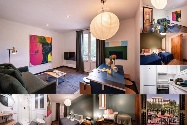 Fab 11-bedr Group Flat For 23 Close To Pl. Espanya - Barcelona