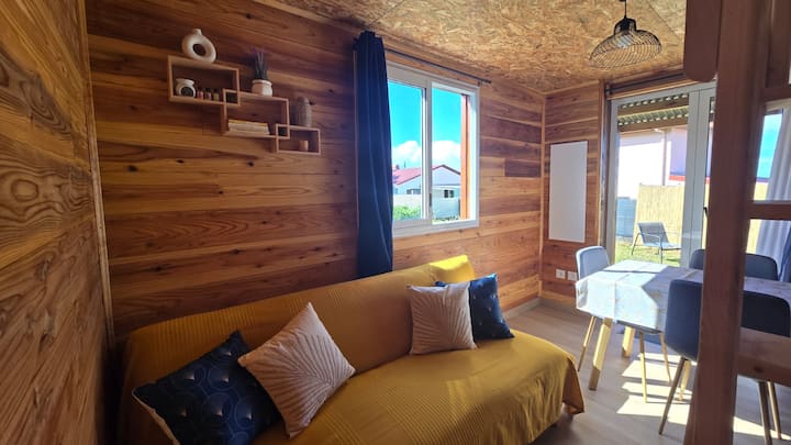 Chalet Cosy Avec Jacuzzi Et Terrain De Pétaque - Saint-Joseph