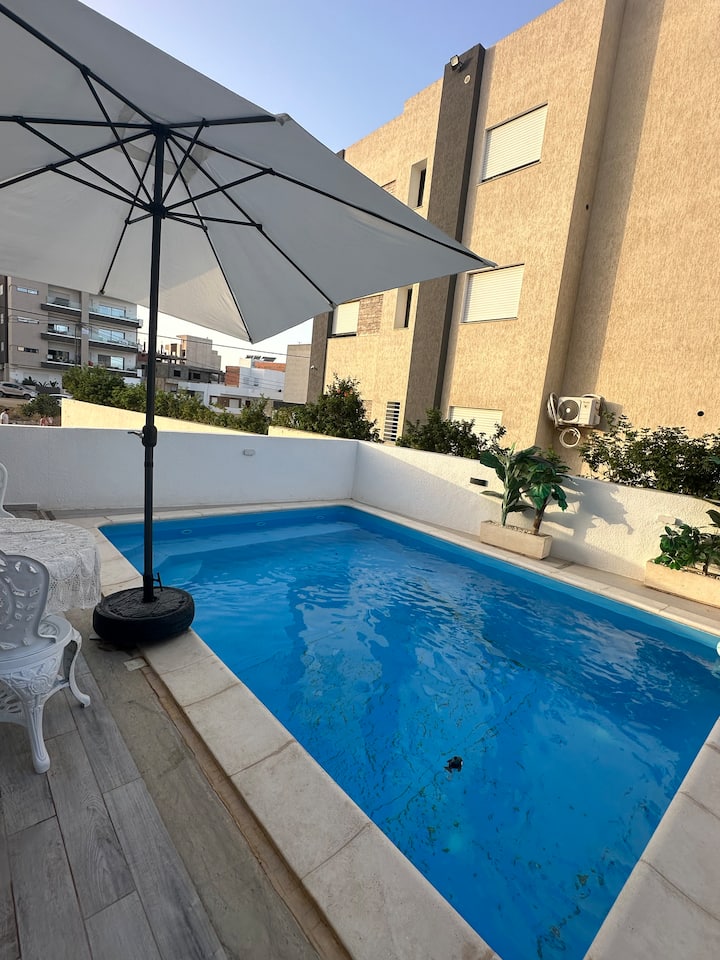 Une Agréable Villa Avec Piscine - Kélibia