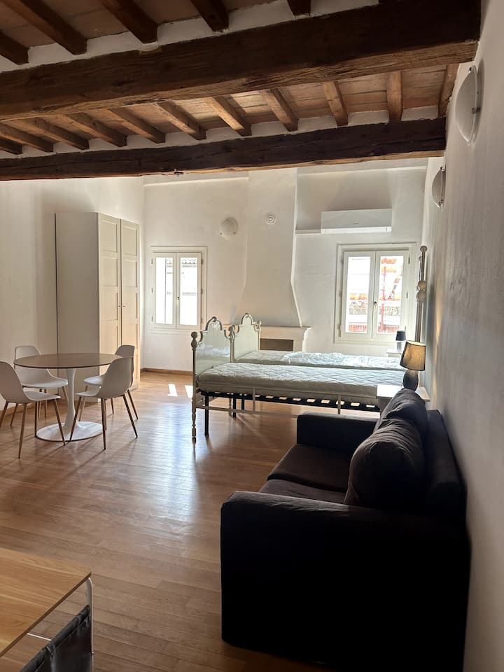 Loft Con Travi A Vista E Parquet - Mirandola