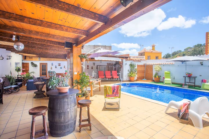 Villa Canaria Pilar, Exclusiva Con Piscina Privada - Las Palmas de Gran Canaria