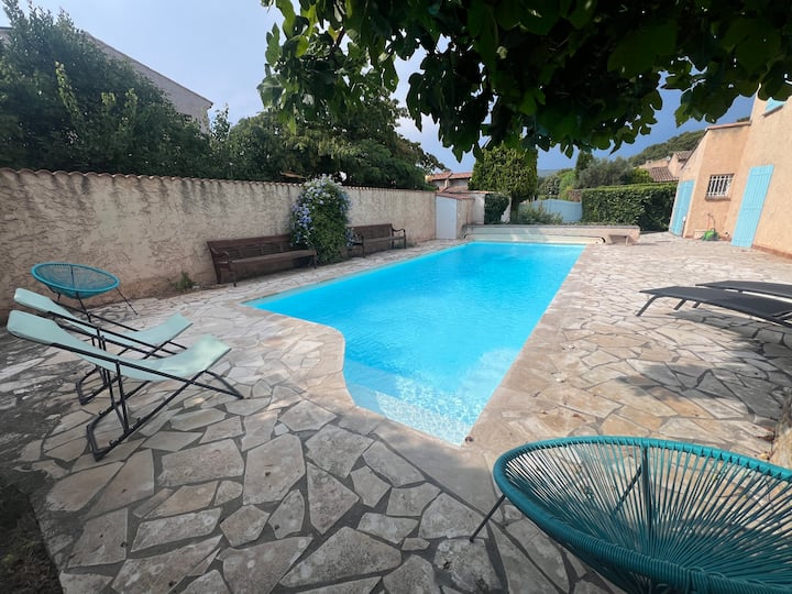 Maison 5 Ch, Piscine, Jardin - La Ciotat