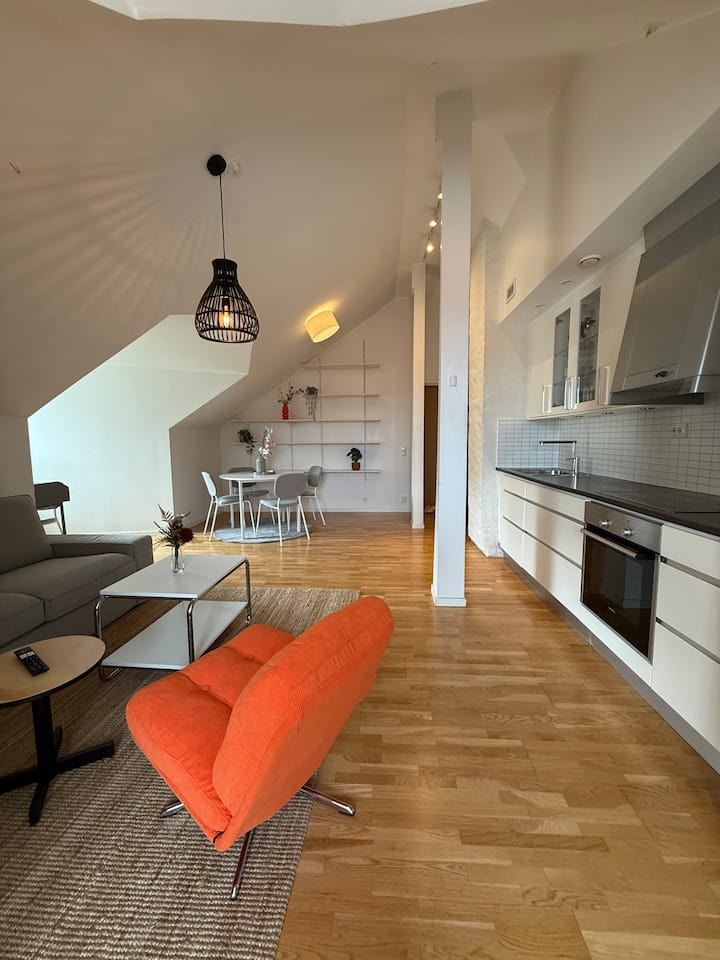 Bra Vindslägenhet Nära City - Gotemburgo