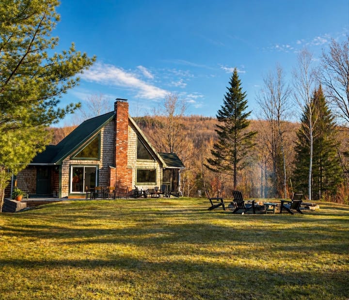 Presidential Rail Trailside A-frame W/ Fireplace - Ferris Wheel, Jefferson