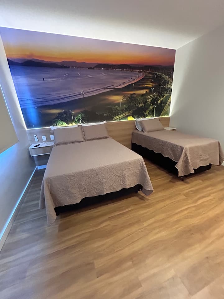 Studio 2205 Santos Vista Mar - Santos