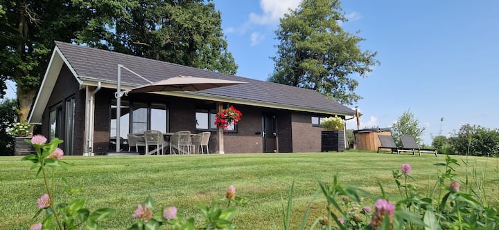 Luxe Vakantievilla De Broak Met Privé Hottub - Borne