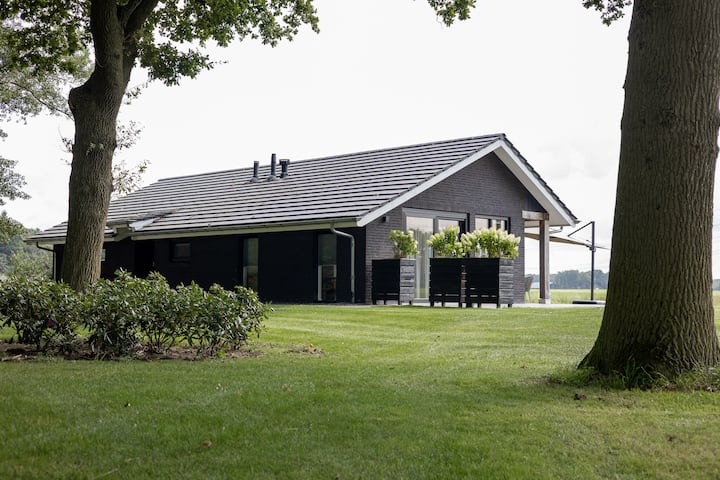 Luxe Vakantievilla De Broak Met Privé Hottub - Borne