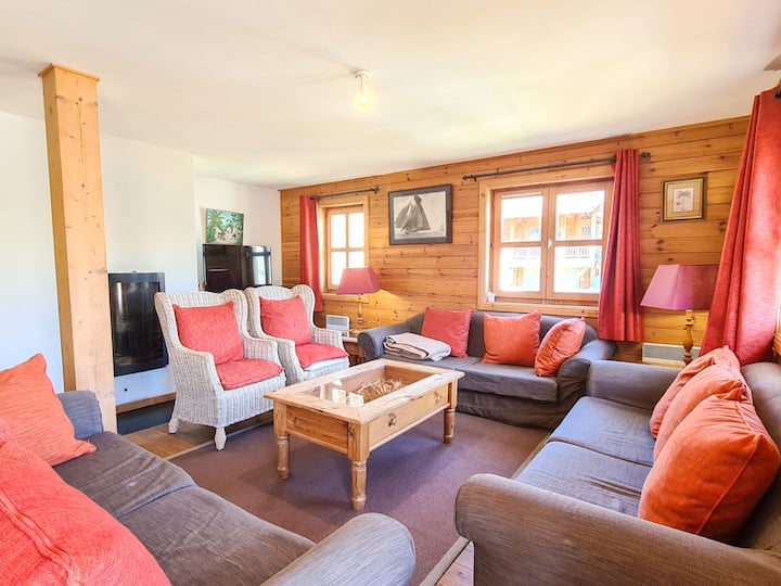 Chalet Flaine, 7 Pièces, 12 Pers. - Les Carroz d'Arâches