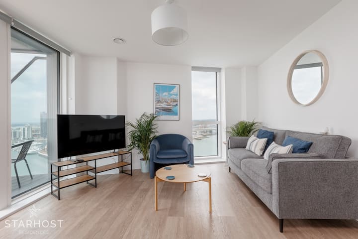 Spacious 1-bedroom Apartment With City Views - Southampton