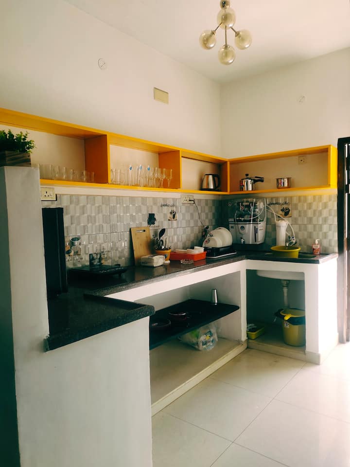 Dreamycosy Stay 6bhk, 6 Mins To Whitetown & Beach - Pondichéry