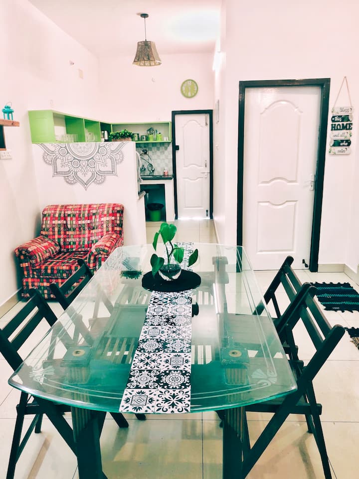 Dreamycosy Stay 8bhk, 6 Mins To Whitetown & Beach - Pondichéry