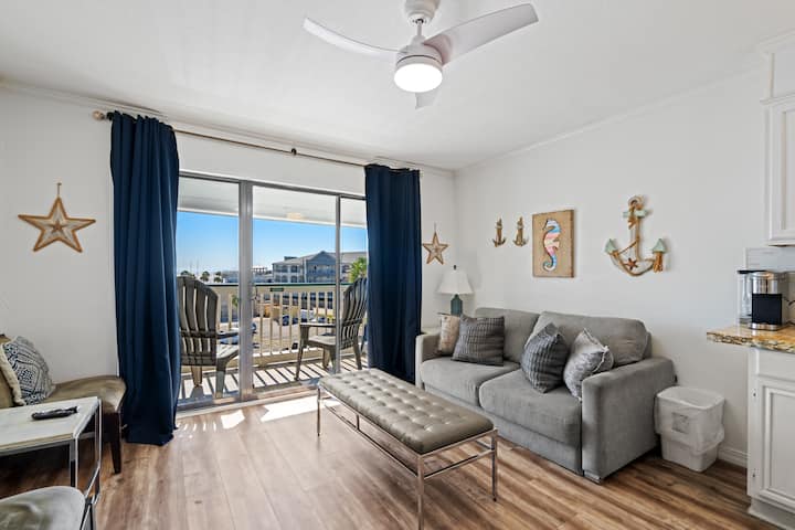 “Ocean View Getaway–top Floor Condo In Galveston” - 加爾維斯敦