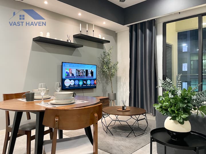The Ooak 1br Suite W/ Balcony, B-tub, W. Dispenser - Kuala Lumpur