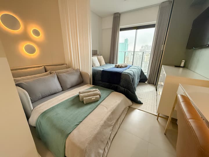 Apê Da Bella | Central, Rooftop E Piscina - Curitiba