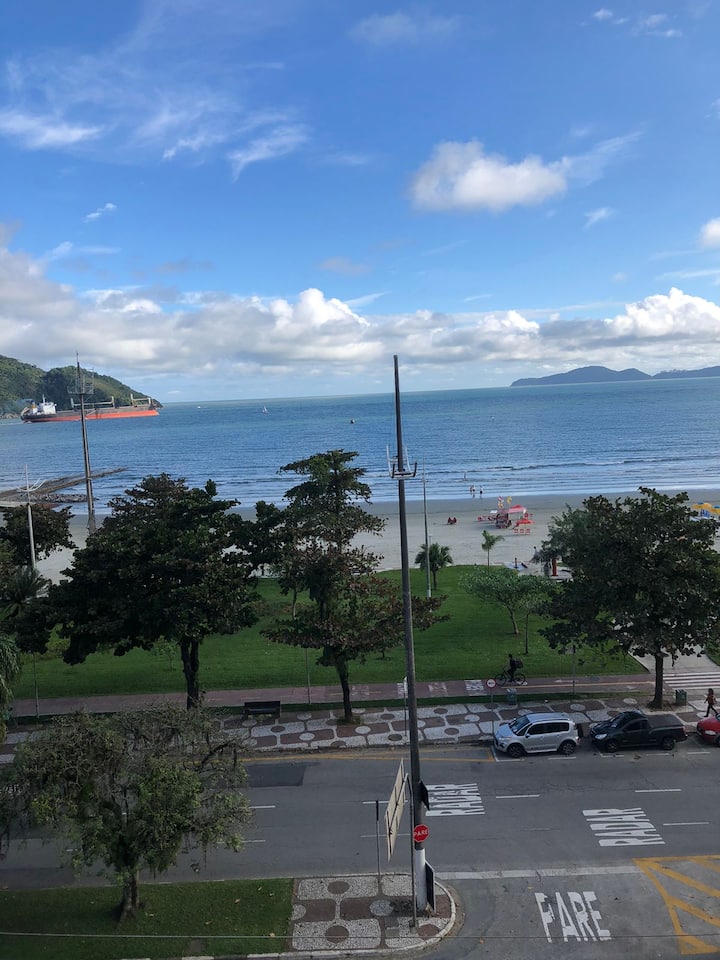 Conforto E Praia Na Sua Porta! - Santos