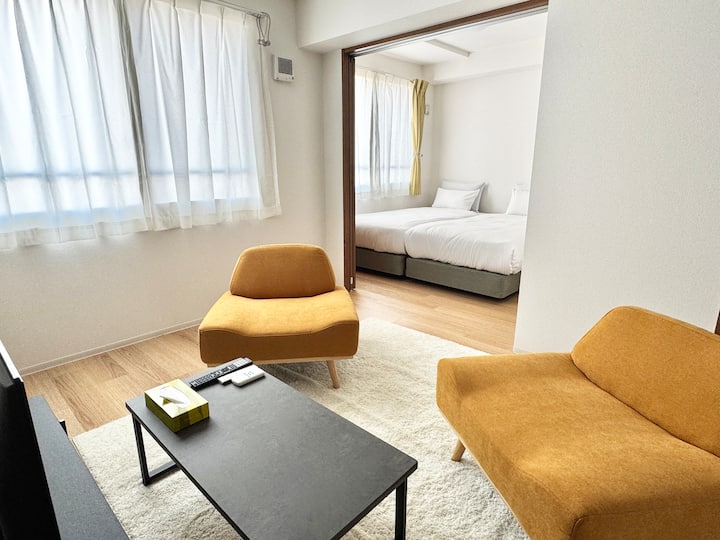 Su403/open 2025.9/2beds/buscentermae Sta./3ppl. - Sapporo