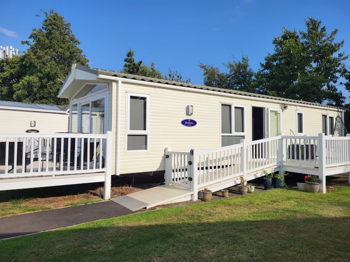 Elegant Caravan En-suite Bath - Haddington