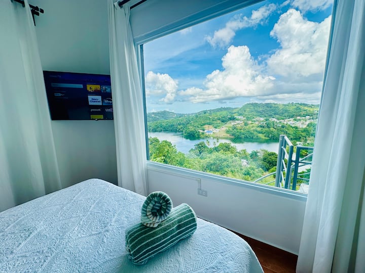 Casa Con Vista Al Lago En Naranjito (Full Solar) - Porto Rico