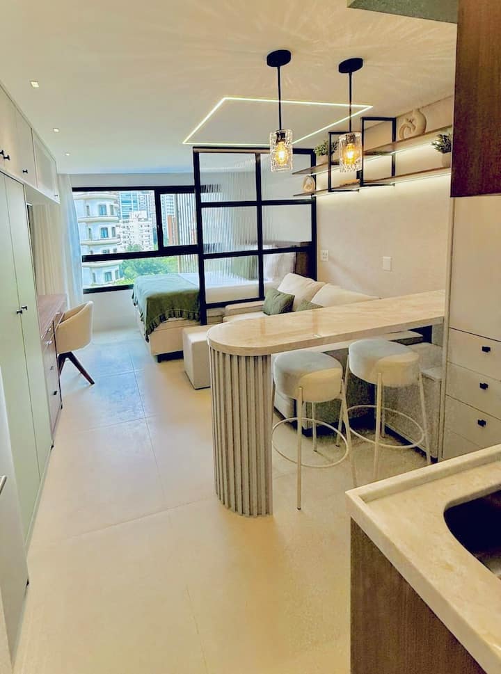 Studio For 4 Guests In Moema - Brazil