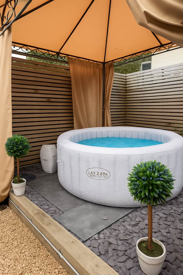 Bath Sleeps 6 Cozy Hot Tub Stay Parking And Wifi - Bath