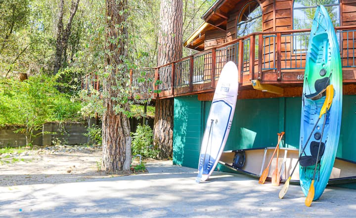 Bass Lake & Yosemite Family Paddle & Play Lodge! - Bass Lake, CA