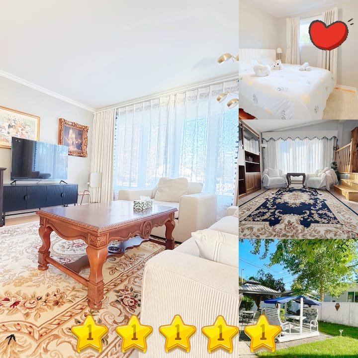 Free Parking Garden House · French Nature-inspired - Longueuil