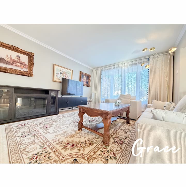 Free Parking Garden House · French Nature-inspired - Longueuil