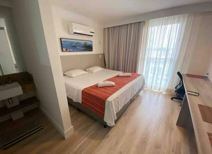 The Flat 11 Poente King E Smartv - Macaé