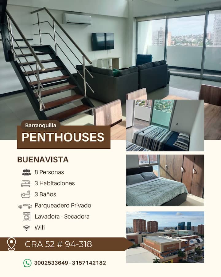 Duplex 3 Habitaciones Buenavista - Barranquilla